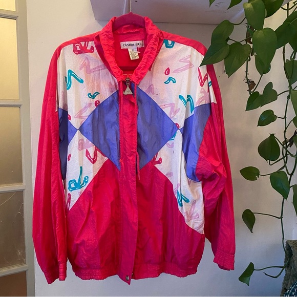 Vintage | Jackets & Coats | Vintage 9s Windbreaker Jacket | Poshmark